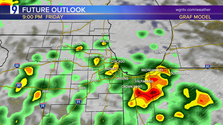 Forecast: Stormy night ahead