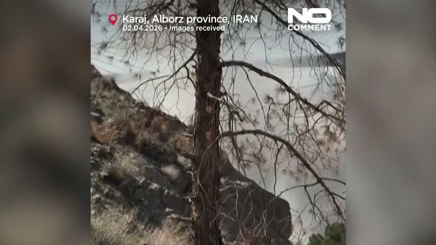 Watch: Strike hits major Iranian bridge near Tehran, killing at least 8 ...