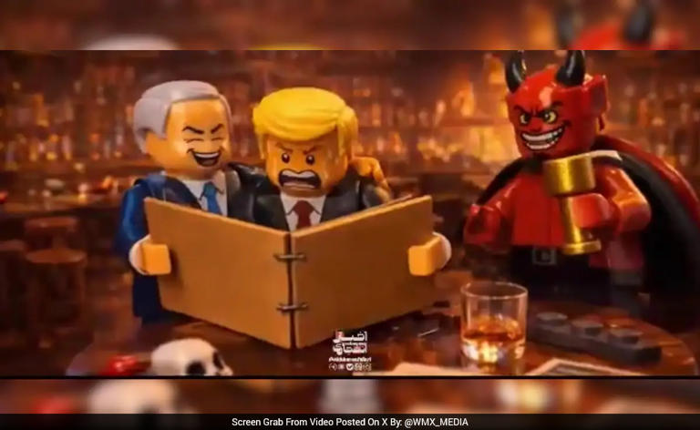 As Iran's lego-style war videos go viral, meet the team behind them