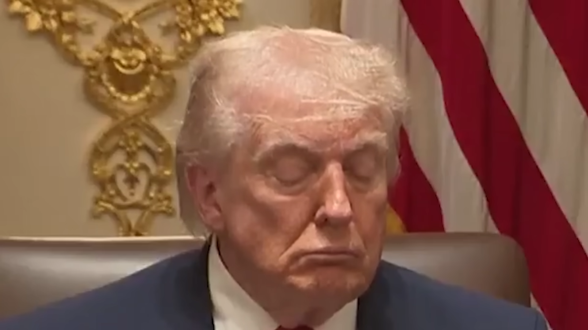Trump falls asleep mid-event – then is rushed out suddenly