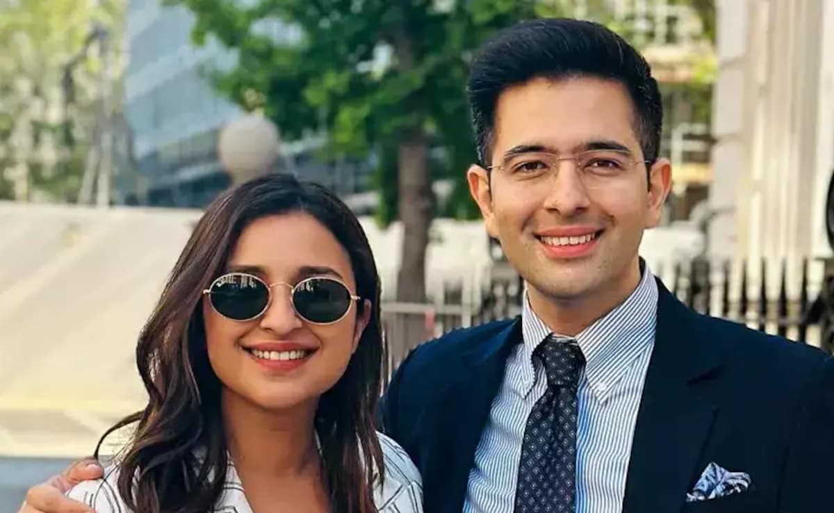 Parineeti Chopra stands by husband Raghav Chadha after AAP demotion ...