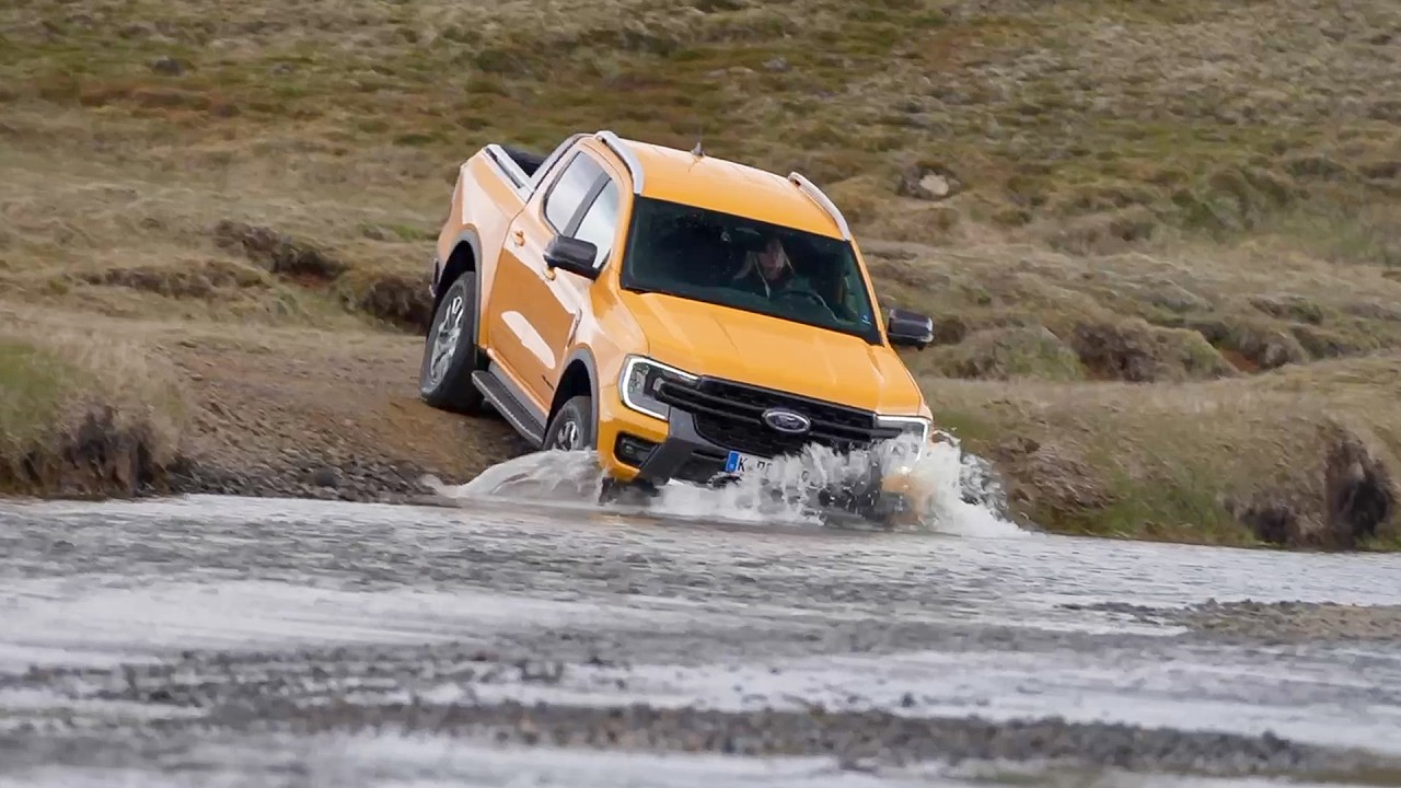 Ford Ranger off-road test drive - gone wrong