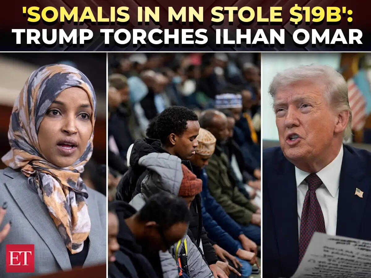 'Ilhan Omar's brother became her husband': Trump's shocking rant ...