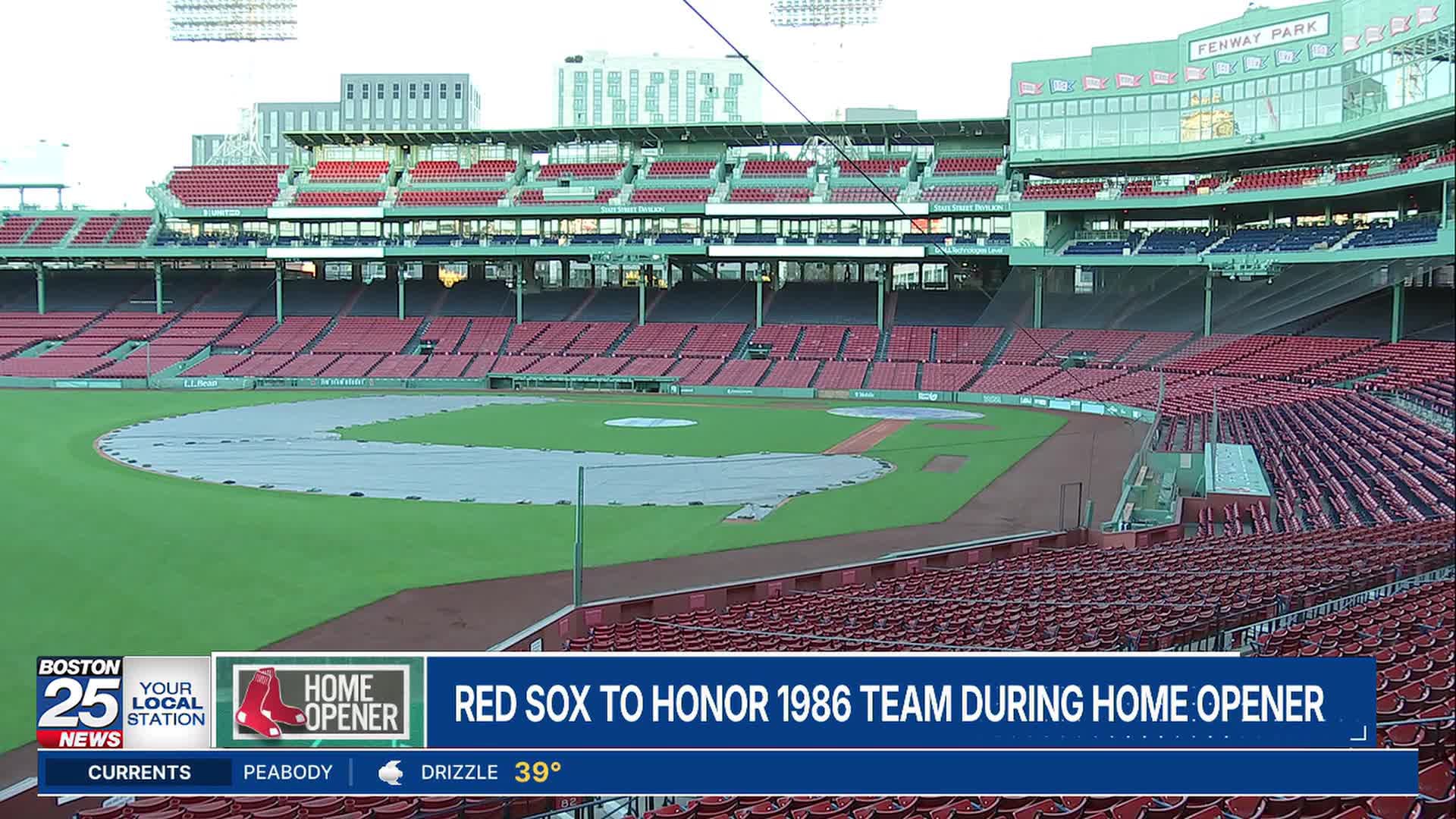 Red Sox to honor 1986 team ahead of today’s home opener at Fenway Park ...