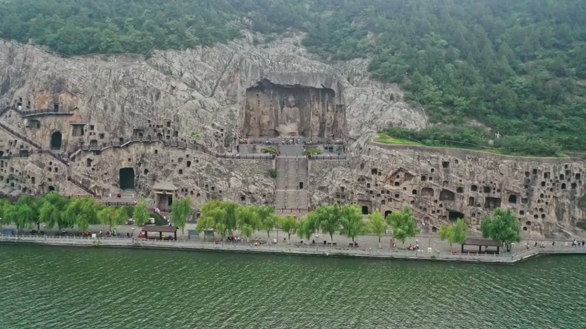 Longmen Grottoes, China: Drone discovers treasury of Buddhist art