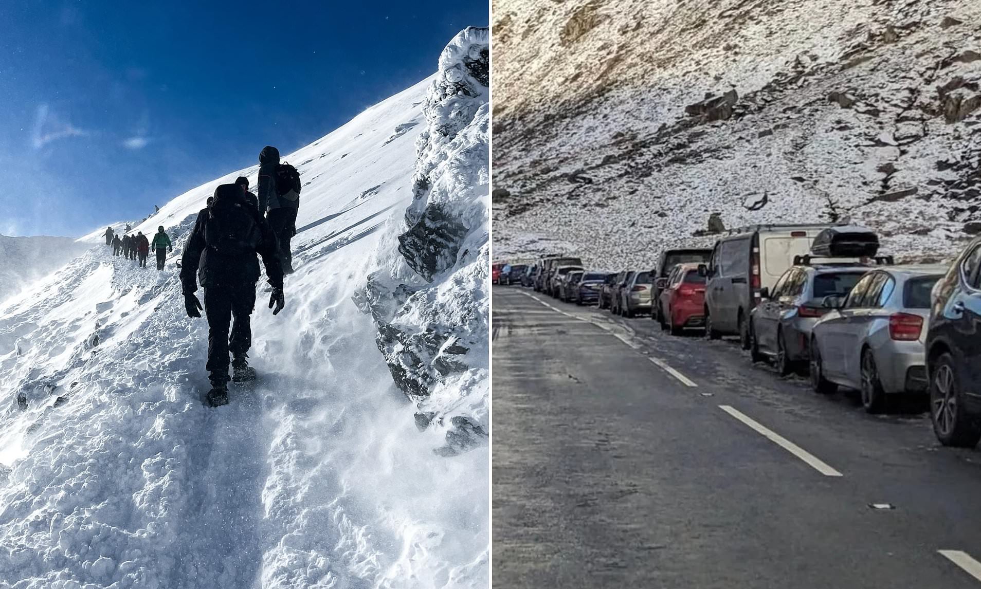 Instagrammers heading for Snowdon are warned their cars will be taken ...