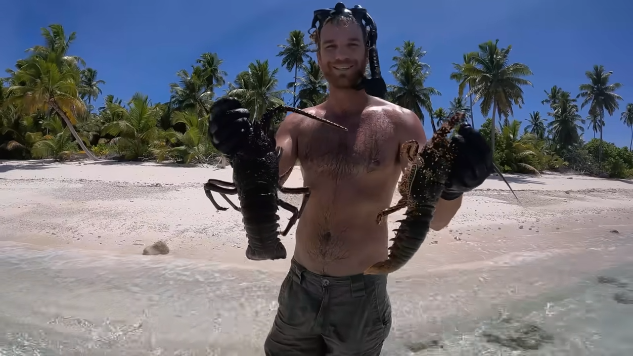 We went after the biggest crab and lobster we could find