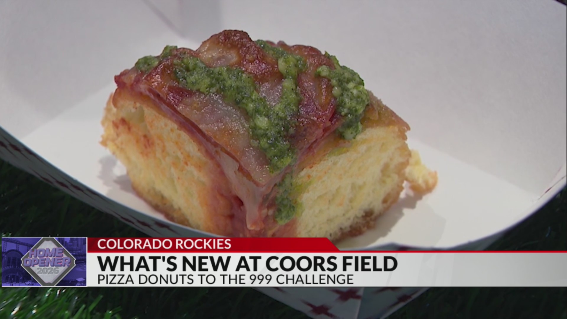 Pizza donuts? Coors Field introduces bizarre new item