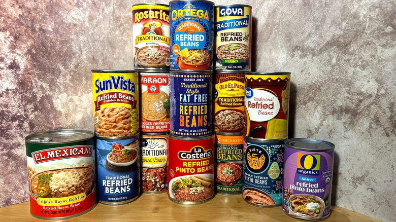 We Tasted And Ranked 15 Brands Of Canned Refried Beans
