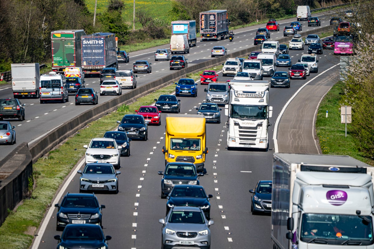 Where the UK’s busiest roads will be during Easter getaway chaos