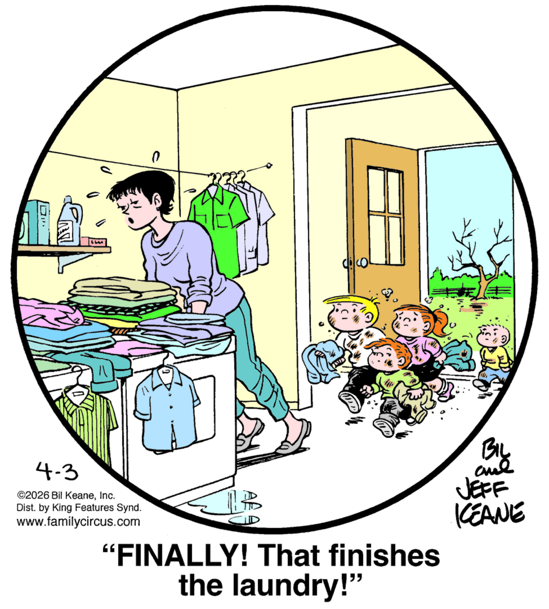 Family Circus by Bil and Jeff Keane