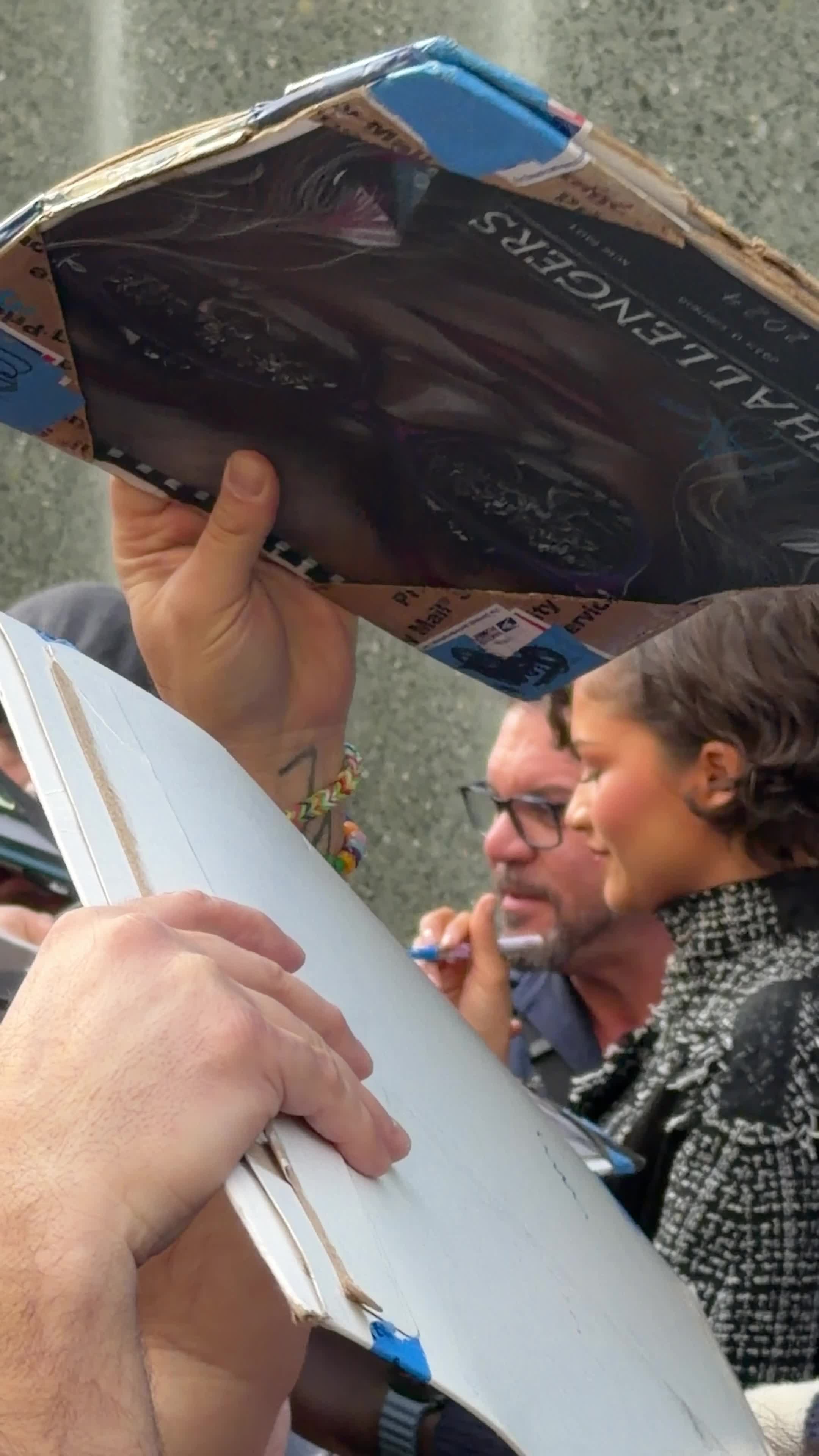 Raw video: Zendaya press tour in New York 1/2
