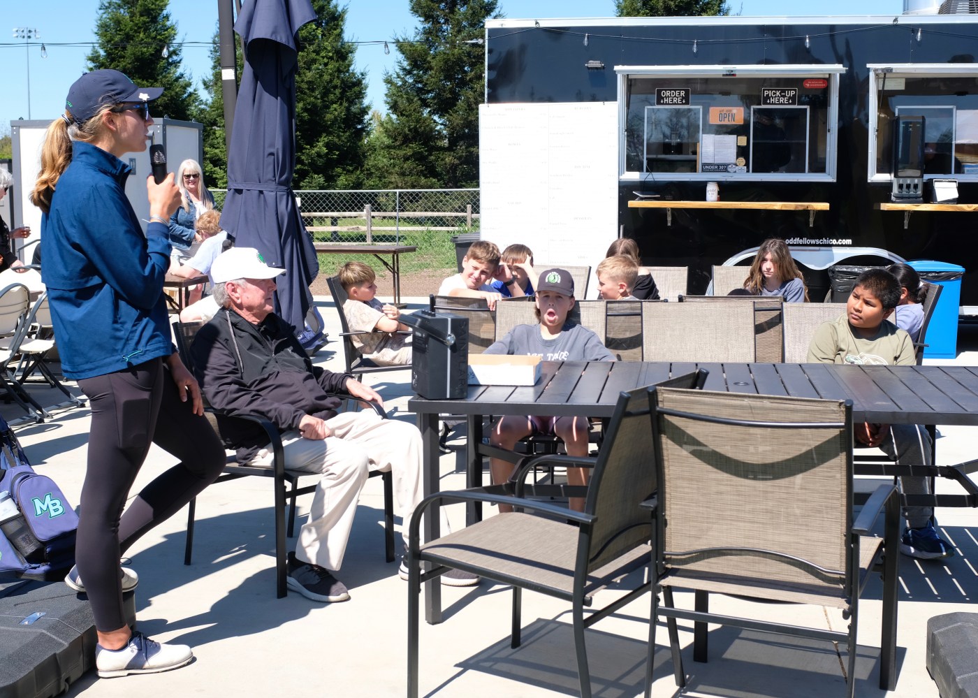 Shasta Elementary School class takes a swing at golf