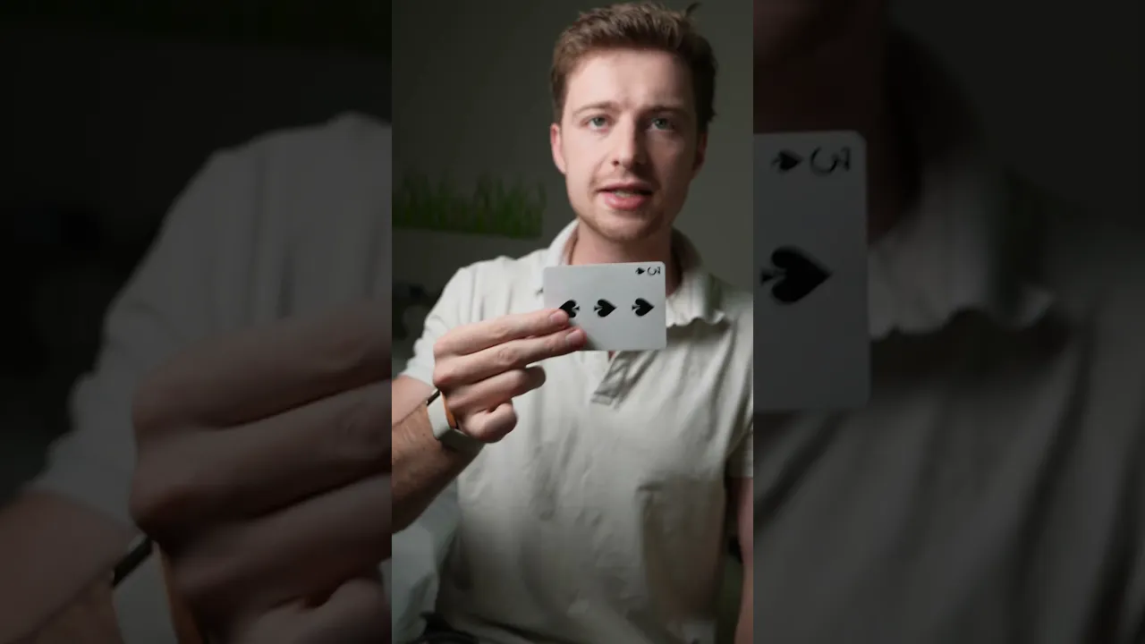 Instant color changing card trick