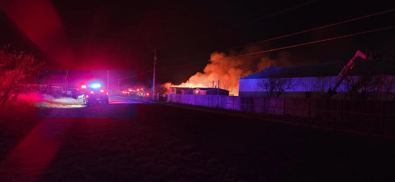 House fire on Heidi Lane now contained