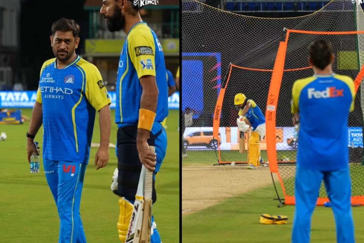 CSK receive boost as MS Dhoni resumes training, PBKS clash decision ...