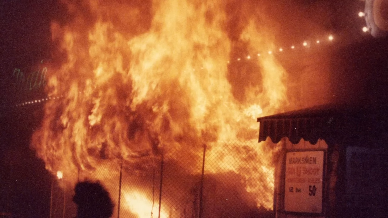 A Sydney ghost train caught fire… then the real mystery started