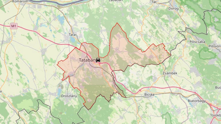 Négyes karambol történt Tatabányánál, ráfutásos baleset volt a 7-es főúton