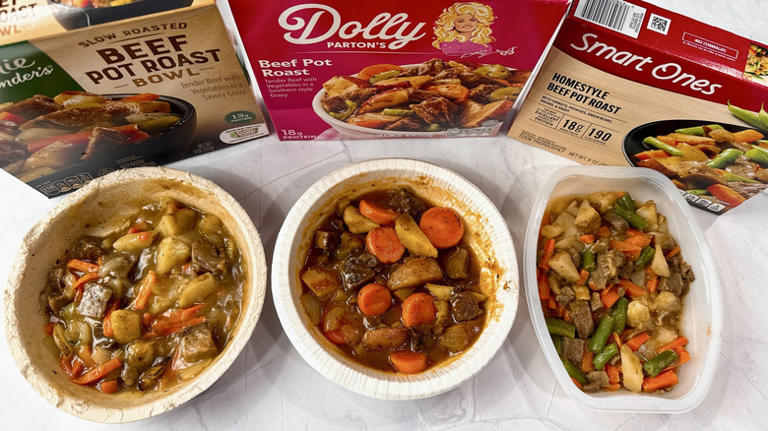 I tried 3 frozen pot roast dinners and this was the absolute best