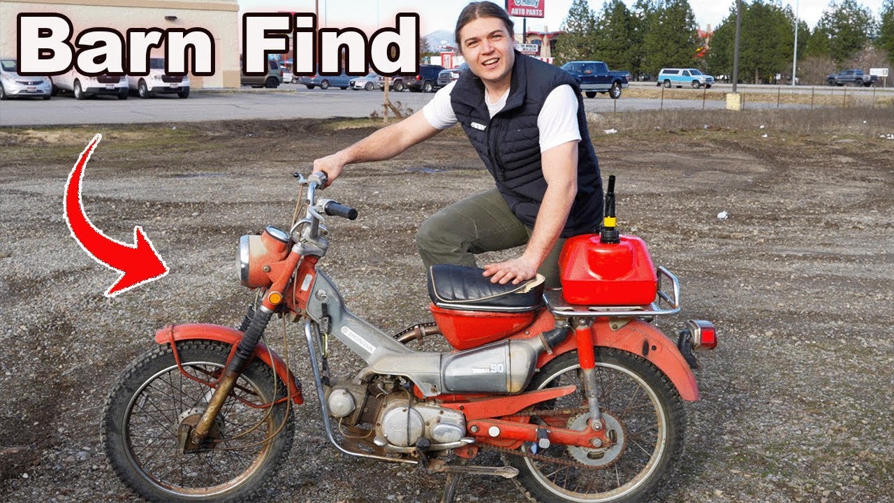 I revived an abandoned Honda CT90! 🚴‍♂️