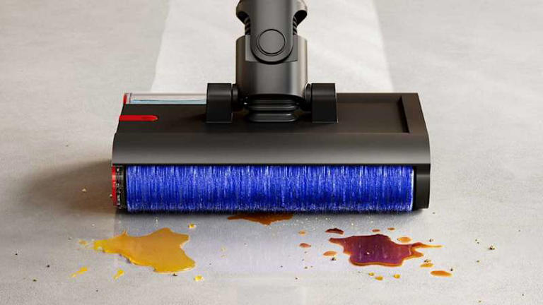 My messy kids are no match for this pencil-thin Dyson floor cleaner (it ...