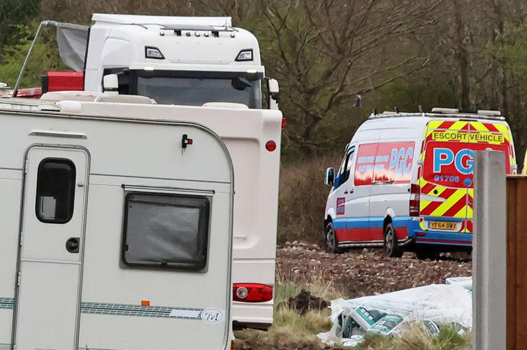 Knowsley Council 'aware of unauthorised works' as caravans move onto ...