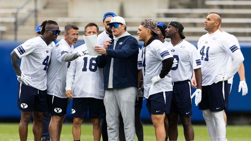 A peek behind the curtain to Friday’s BYU alumni football game — and ...