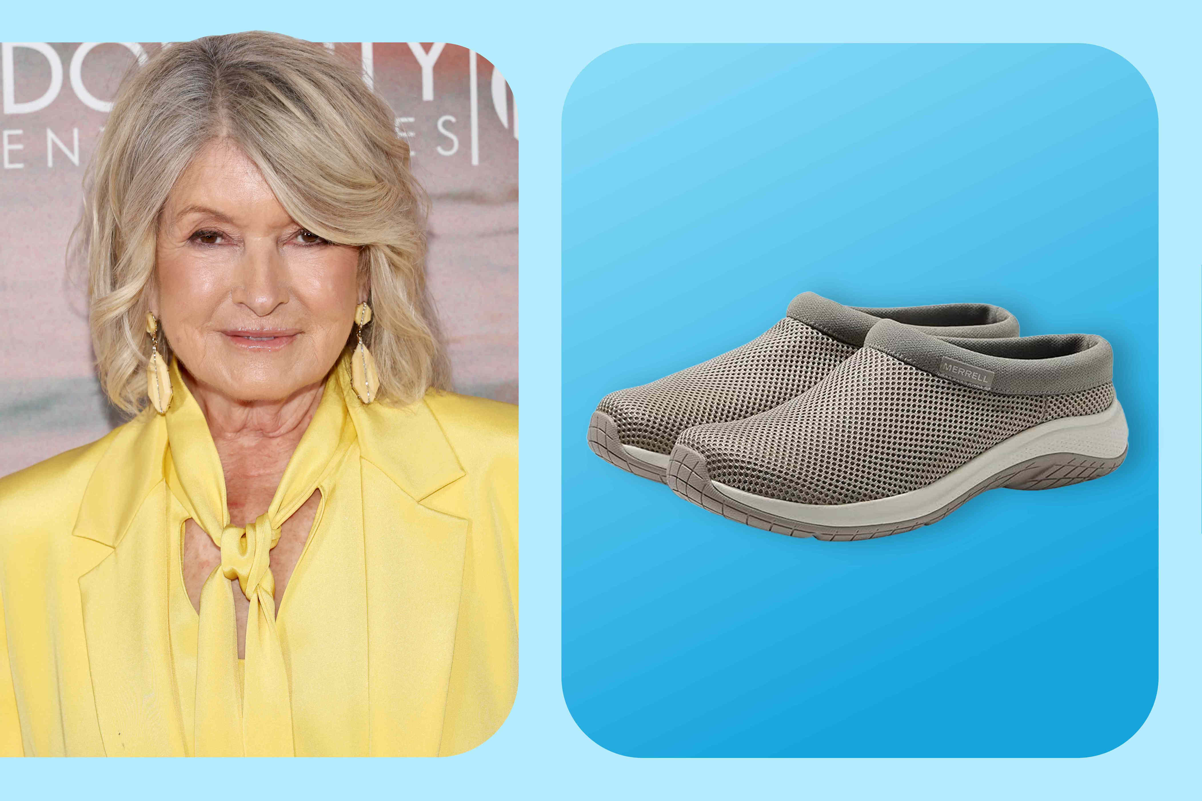 Martha Stewart’s slip-on sneakers stay cool even on hot days — similar ...