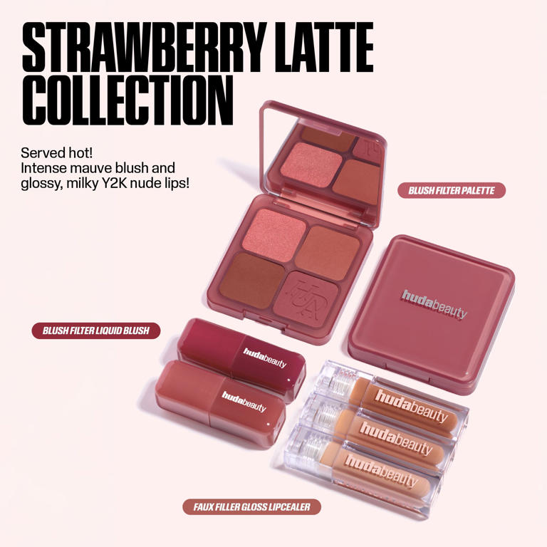 Huda Beauty's new collection reimagines Y2K beauty for a new generation