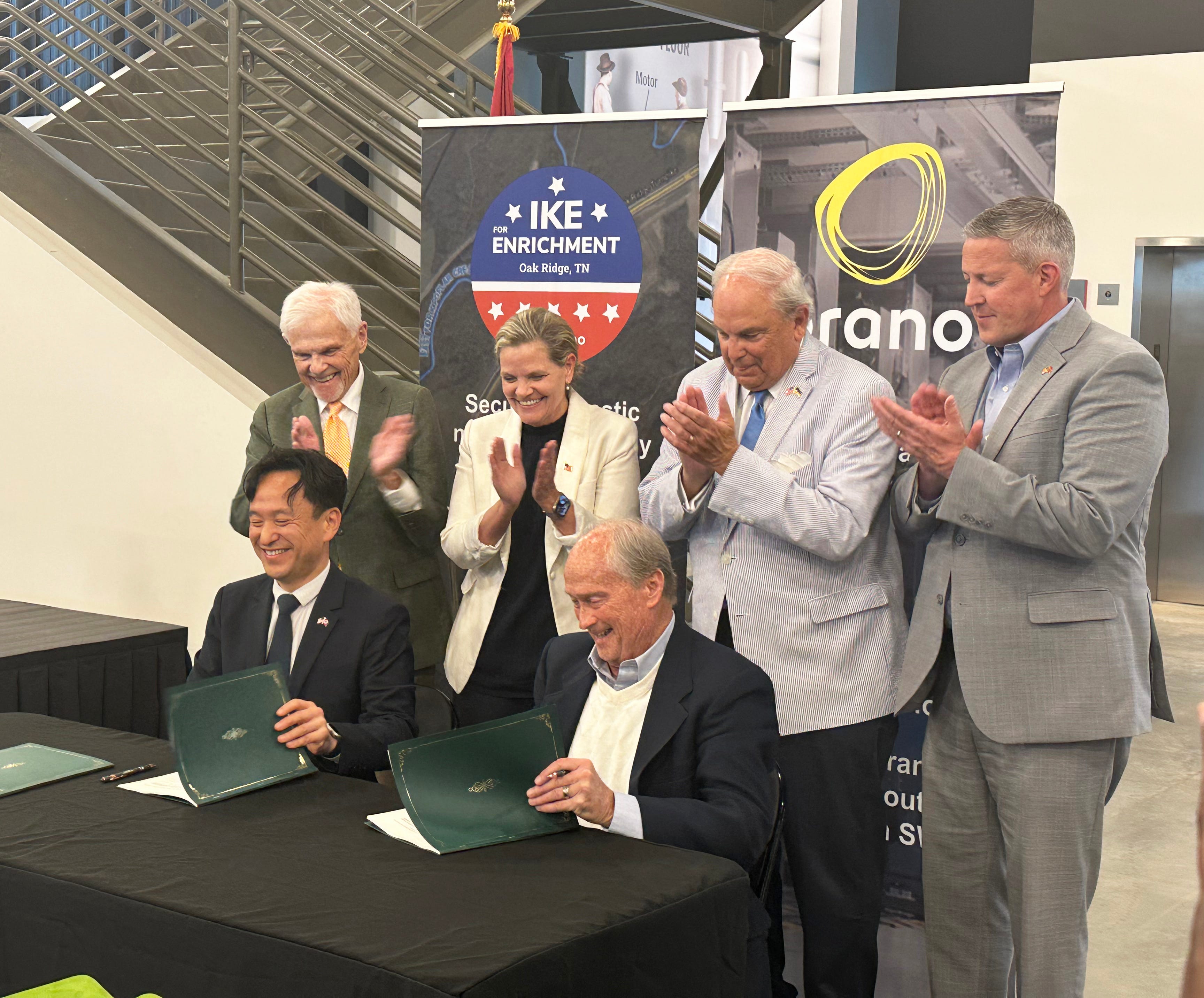Orano, Oak Ridge IDB sign pact, transfer land for uranium enrichment