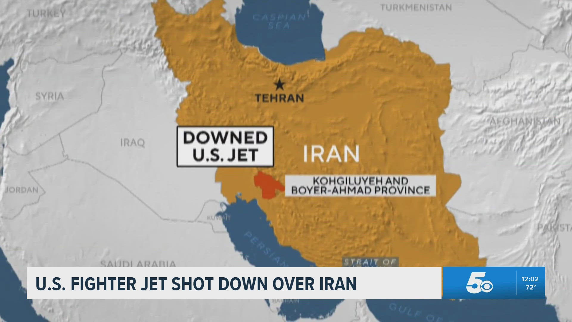 Latest news | US fighter jet shot down over Iran, search and rescue ...