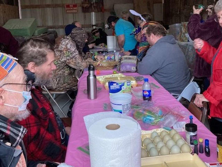 Free Soil children’s farm hosted Easter egg hunt, bonnet contest