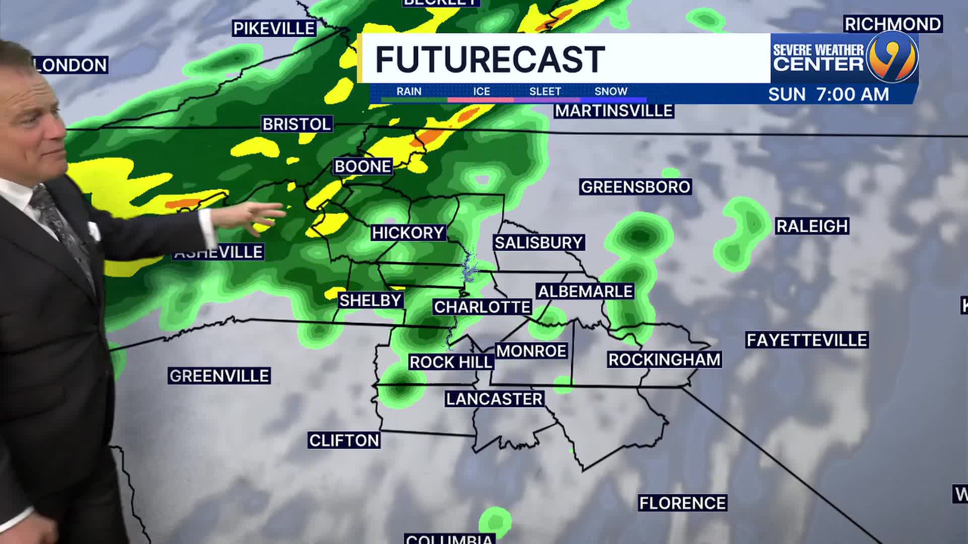 Forecast: Cooler weather to follow weekend rain