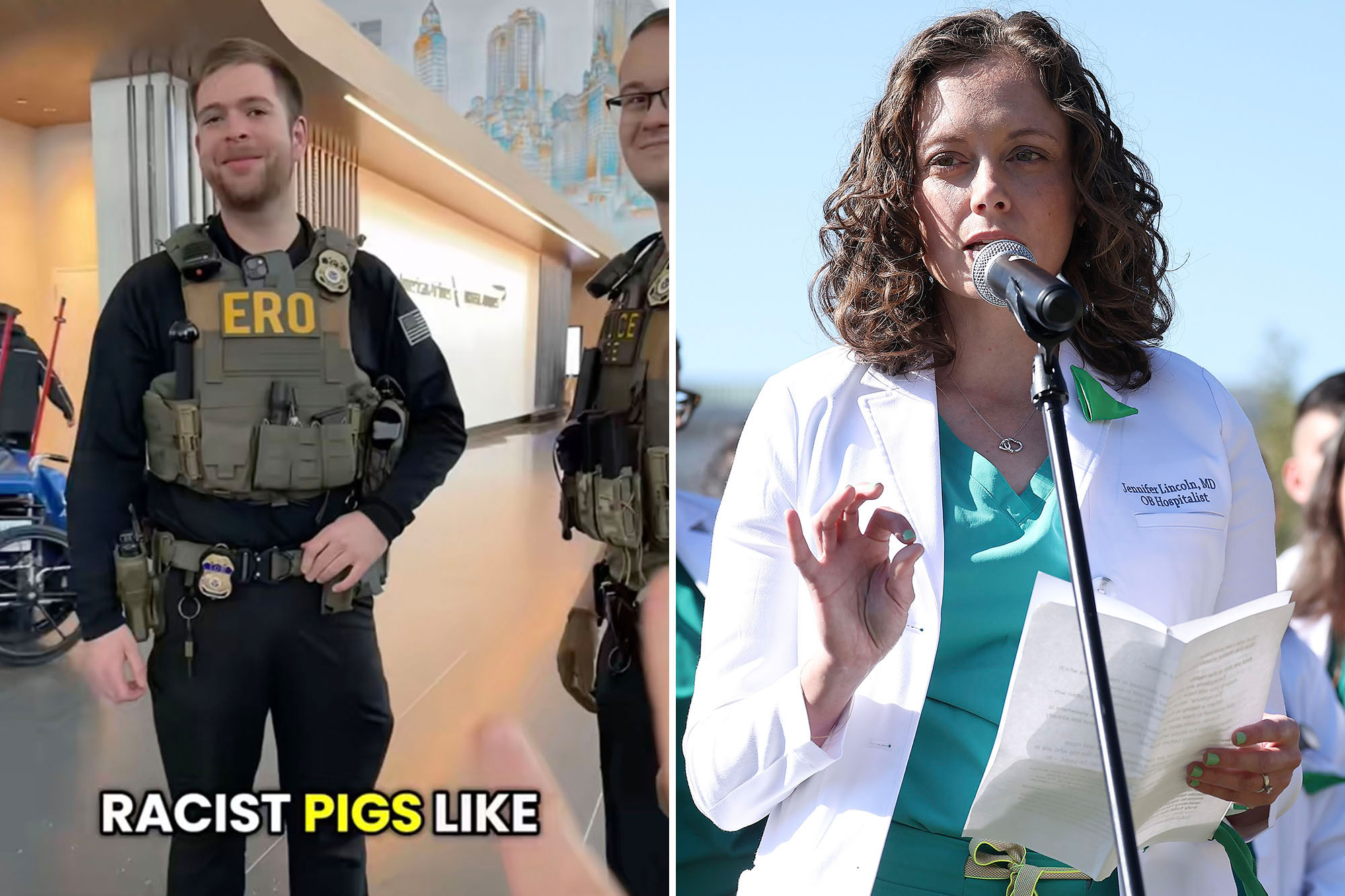 Lefty TikToker tries to bait ICE agents at JFK airport — see their ...