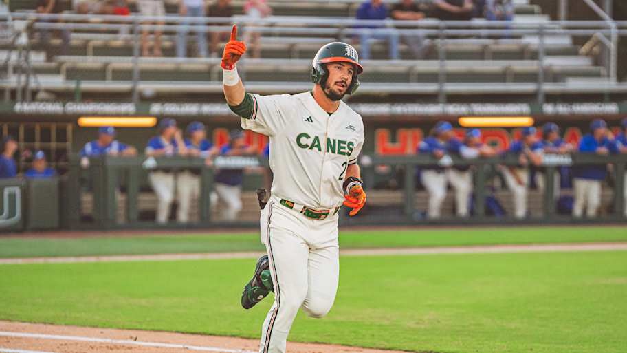 Miami's two star hitters named to Golden Spikes Award midseason watch list