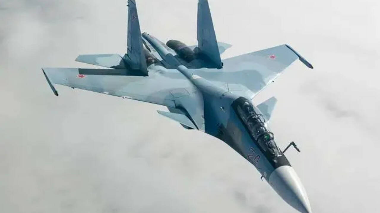 Russia's Su-30 fighter jet crashes in Crimea, pilots ejected safely