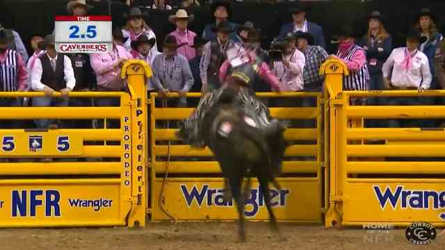 When the meanest bulls still get outridden
