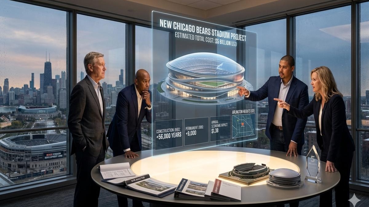 Chicago Bears set deadline for $5 billion stadium decision that could ...