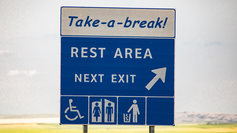 Is it legal to sleep overnight at rest areas?