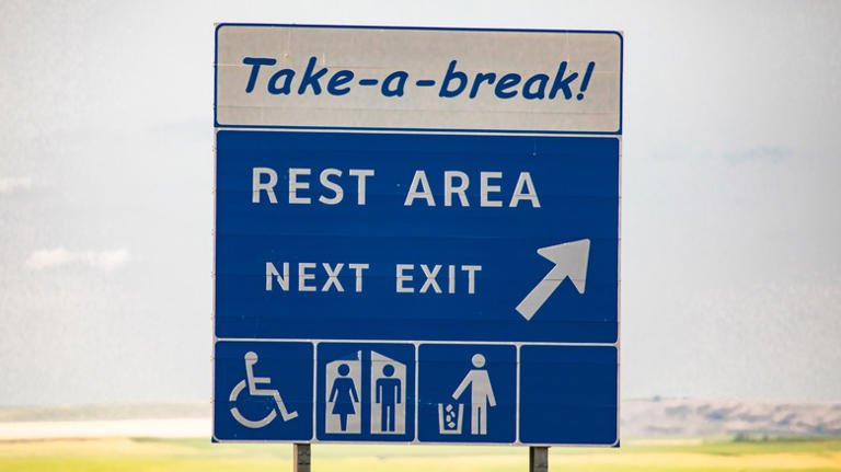 Is it legal to sleep overnight at rest areas?