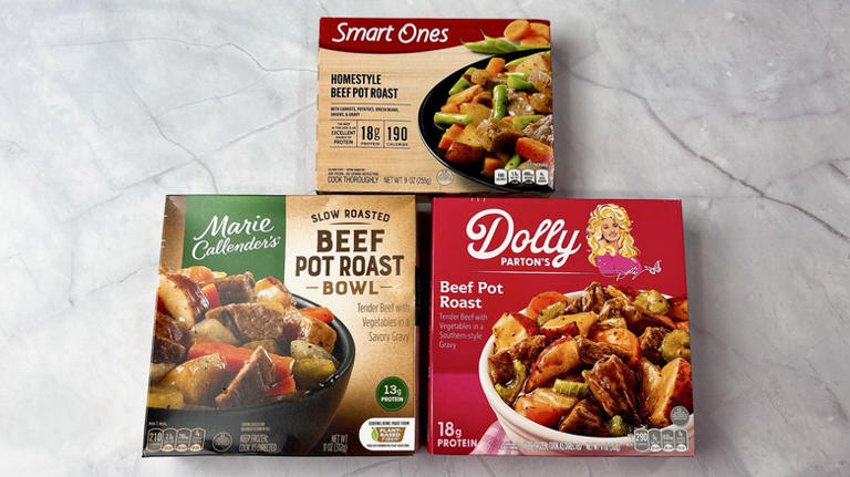 I tried 3 frozen pot roast dinners and this was the absolute best