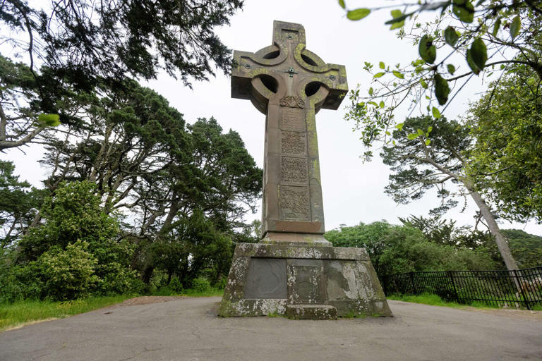 The story behind the giant stone cross hiding in Golden Gate Park