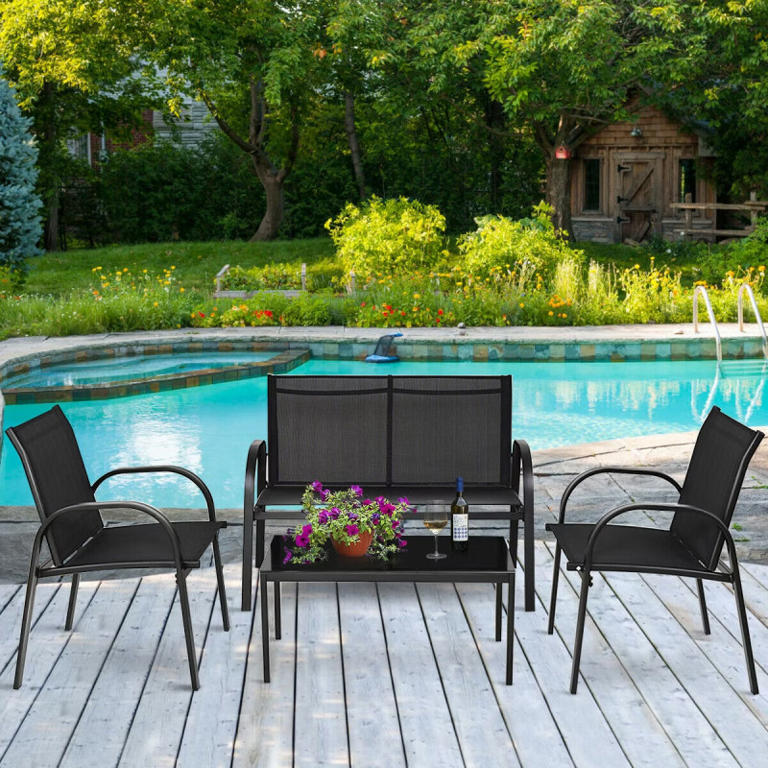 Target is selling a $296 4-piece patio set for just $148 just in time ...