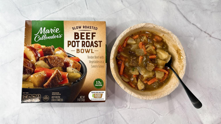I tried 3 frozen pot roast dinners and this was the absolute best