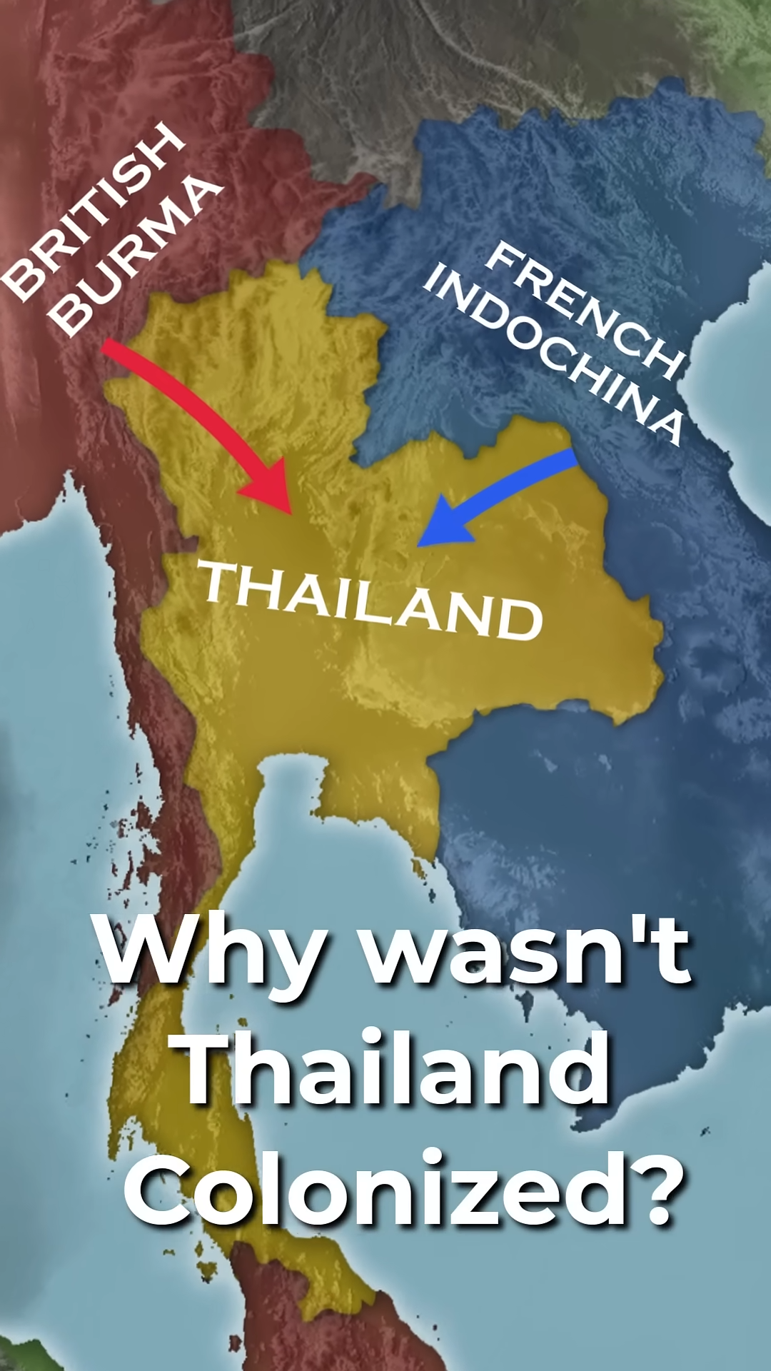 Why wasn't Thailand colonized?