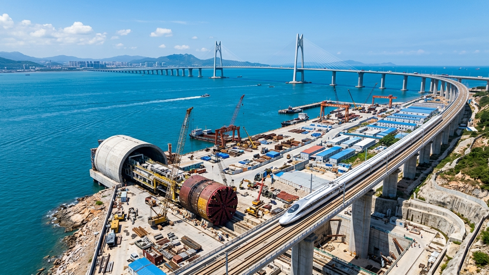China's $4 billion undersea highway for bullet trains, the world's ...