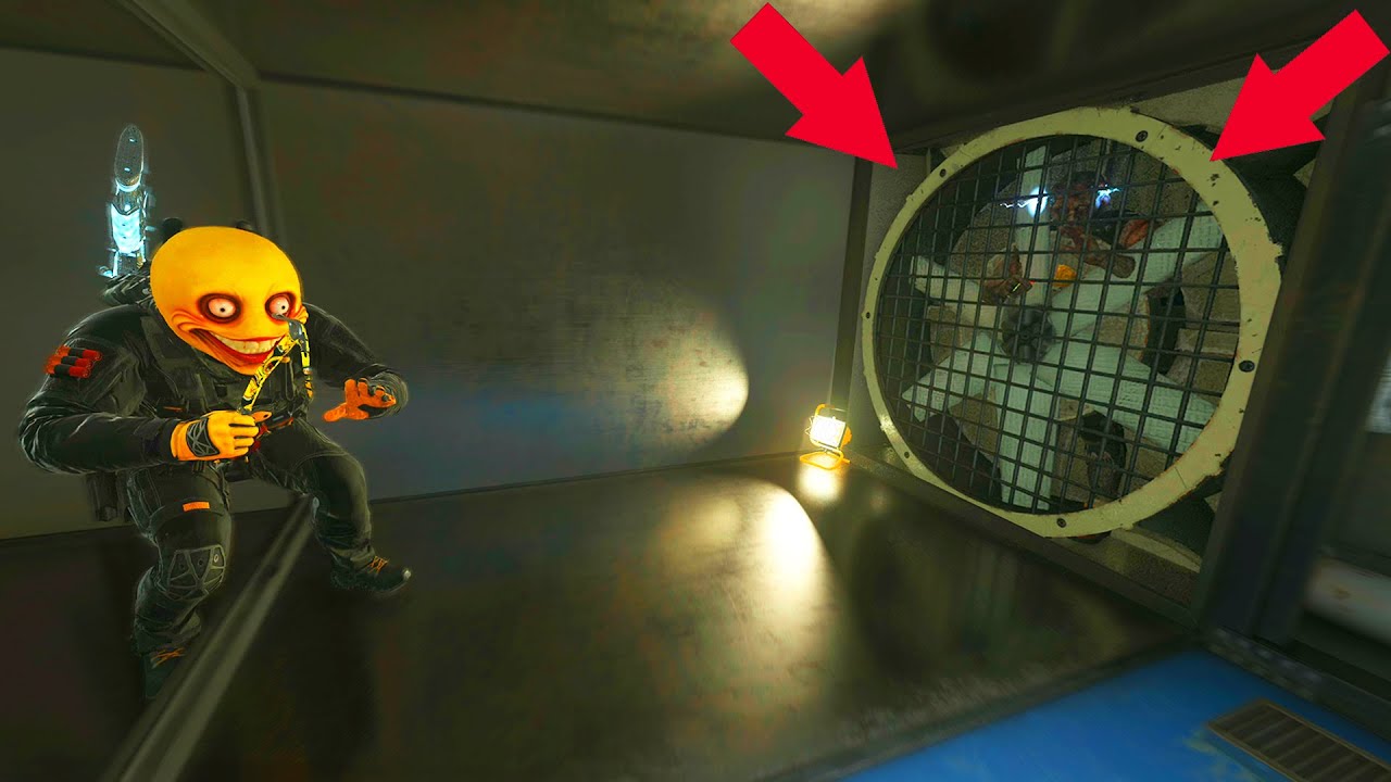 I found him camping inside the vent the whole time!