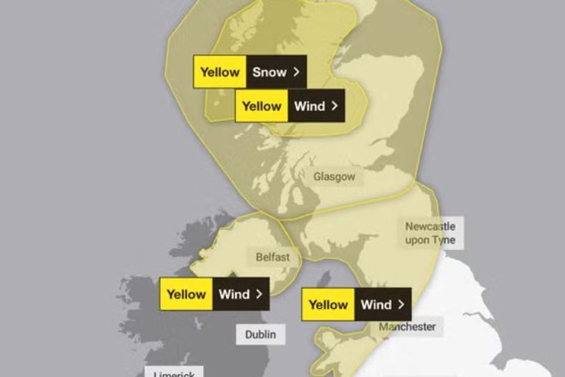 Yorkshire weather: Storm Dave brings huge gusts to the north over ...