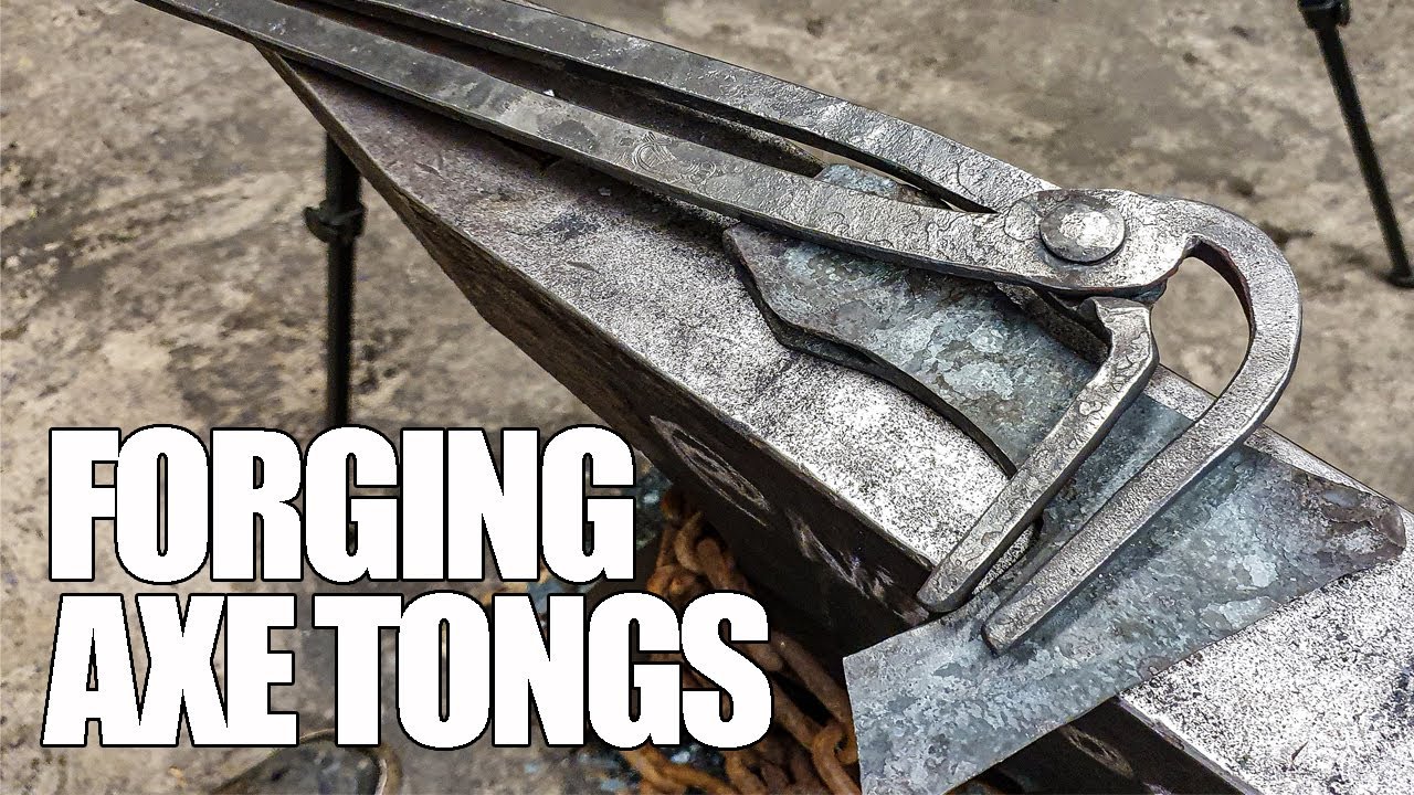 Forging a tool that changes everything: axe tongs