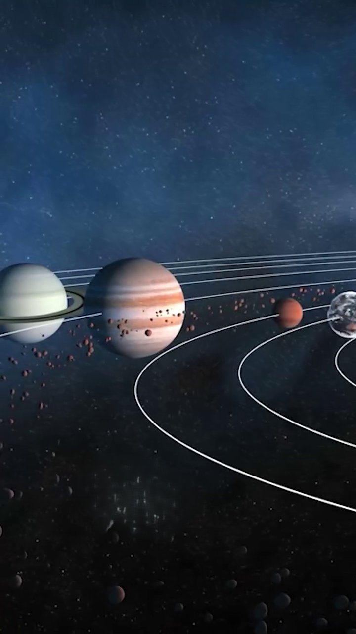 How empty is space?
